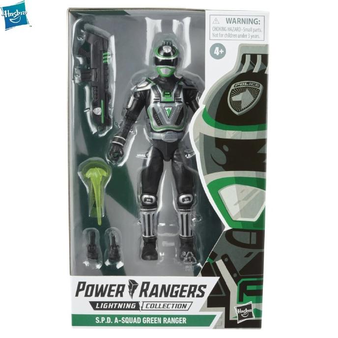 Jual Power Rangers Lightning Collection SPD A-Squad Green Ranger Figure ...