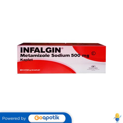 Jual INFALGIN 500 MG BOX 100 KAPLET | Shopee Indonesia