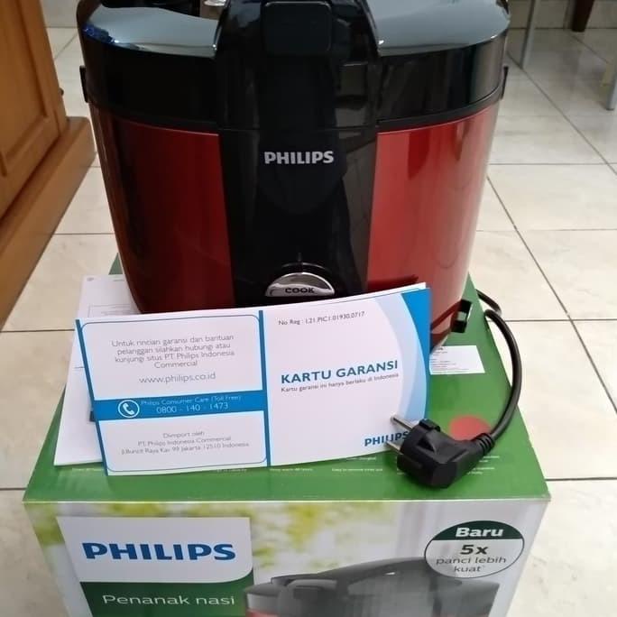 Jual Mesin Saja Philips Magic Com Rice Cooker Merah Hd 3132 2Liter ...