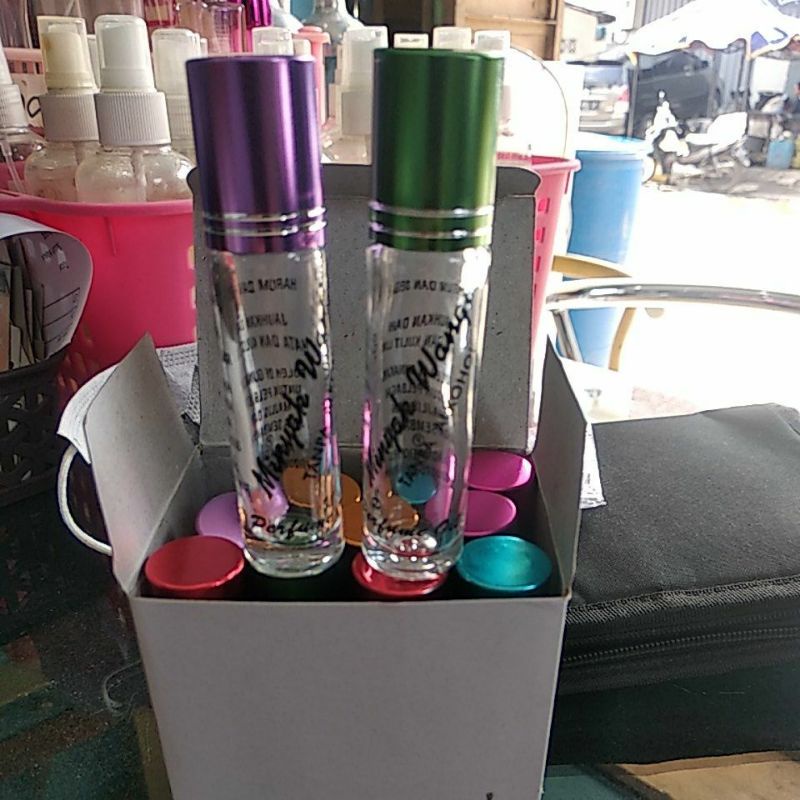 Jual Botol parfum oles / roll on / rool on 8ml KOSONG 1lusin | Shopee ...