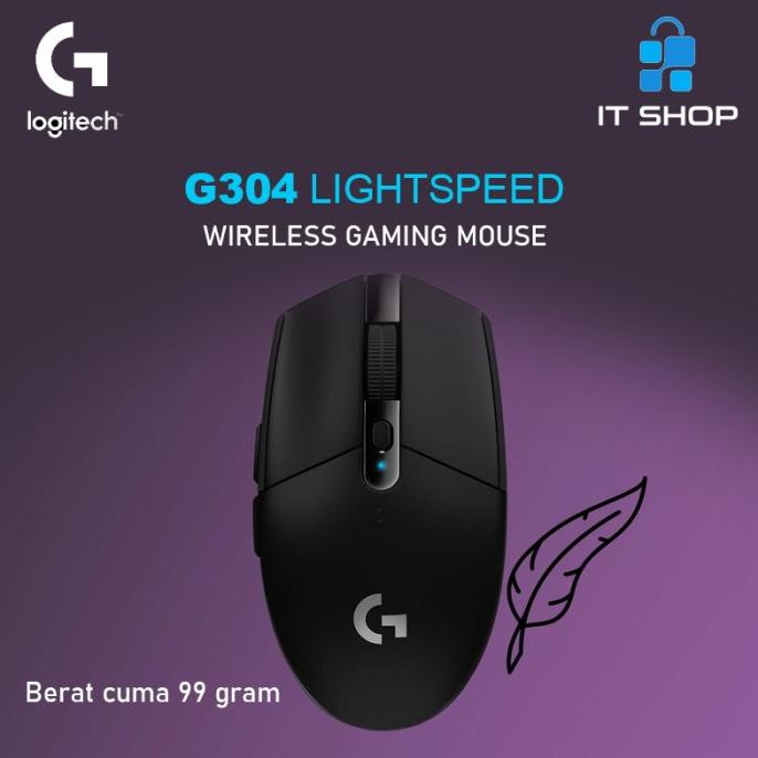 Jual Logitech G304 LIGHTSPEED Wireless Gaming Mouse | Shopee Indonesia