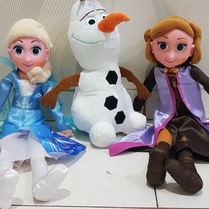 Jual boneka set frozen (elsa, anna dan olaf) | Shopee Indonesia