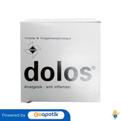 Jual DOLOS 500 MG BOX 100 KAPLET | Shopee Indonesia