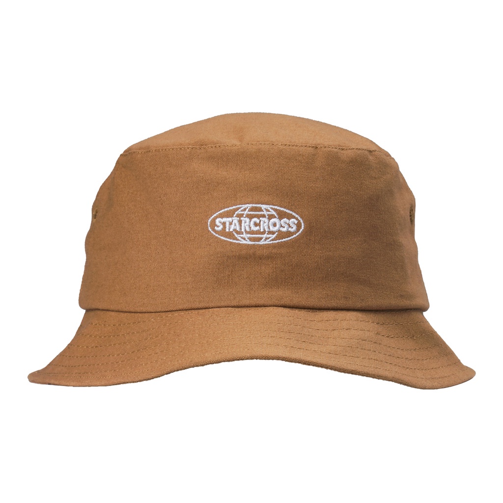 Jual STARCROSS Bucket Hat - HT BH 105 - Brown | Shopee Indonesia