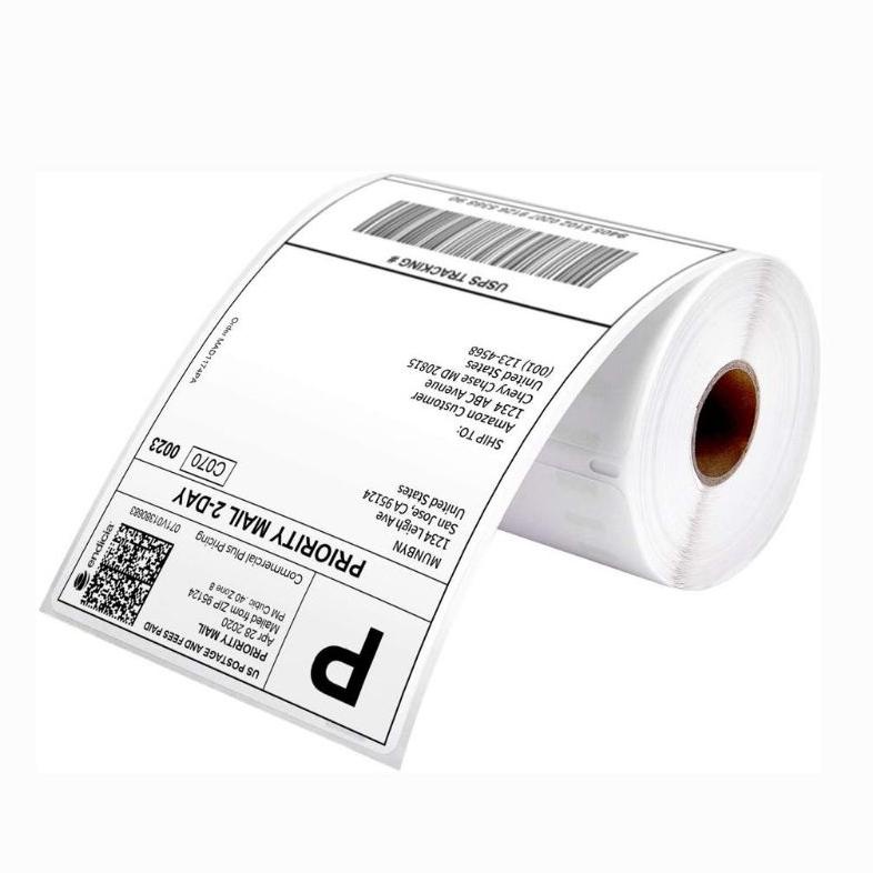 Jual Terbaik 100x100 100x150 Label Sticker Thermal / Direct Thermal Sticker / Kertas Thermal ...