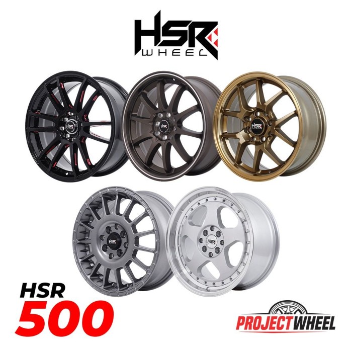 Jual Velg Mobil Ring 14 hingga Ring 22 HSR Wheels - HSR500 | Shopee ...