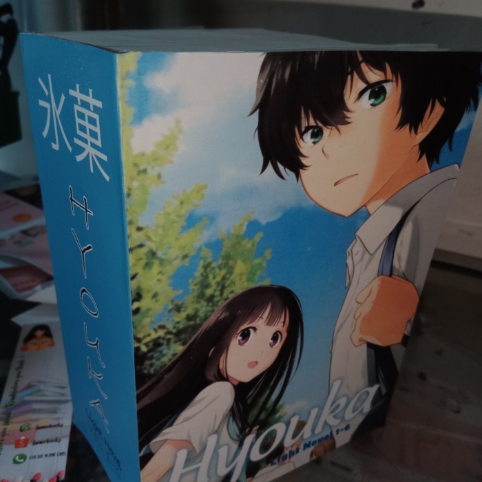 Jual Hot Sale!!! Hyouka Light Novel Volume 1 To 6 ( 1 Book) Terlaris ...