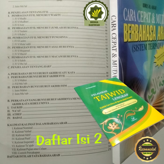 Jual Promo!!! Buku Cara Cepat Dan Mudah Belajar Bahasa Arab Sistem ...