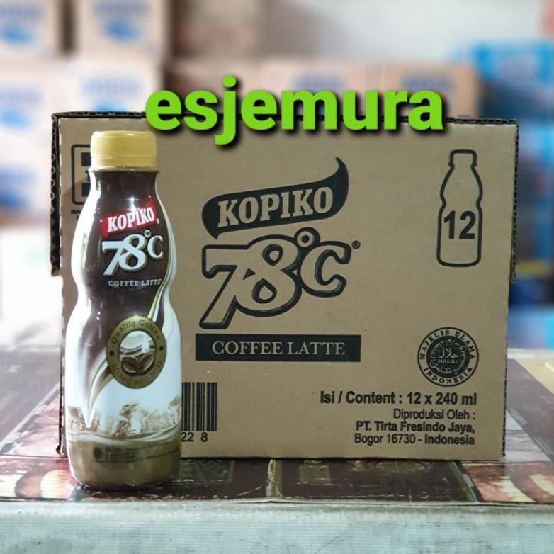 Jual Kopiko 78 C per dus / Minuman Kopi Coffee Latte | Shopee Indonesia
