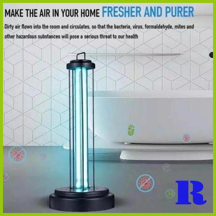 Jual LAMPU UV OZON 38W STERILIZER ROCKWOOD STERILISASI UDARA RUANGAN [ALY] | Shopee Indonesia