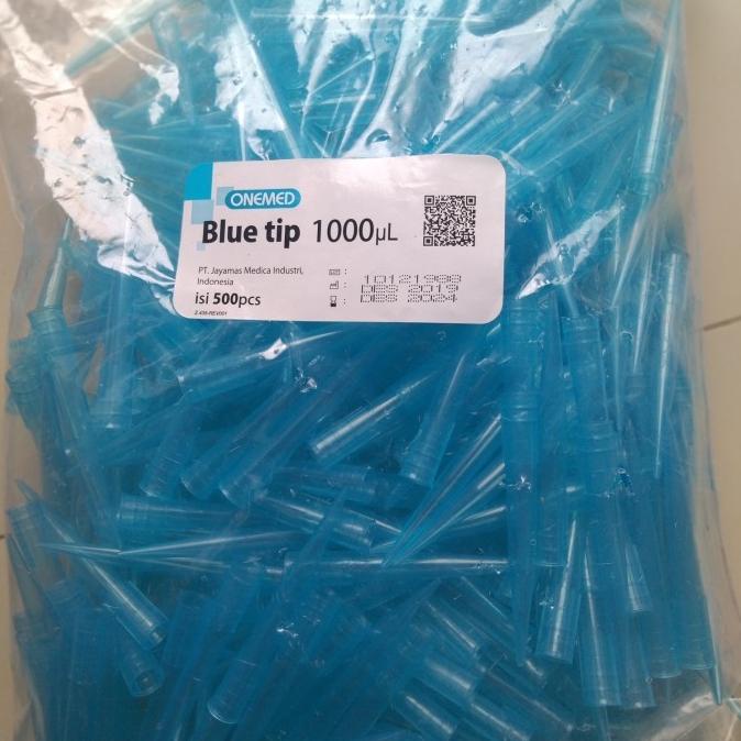 Jual Blue Tip Tip Biru Micropipette Mikropipet Pak 1000 Ul 1 Ml ...