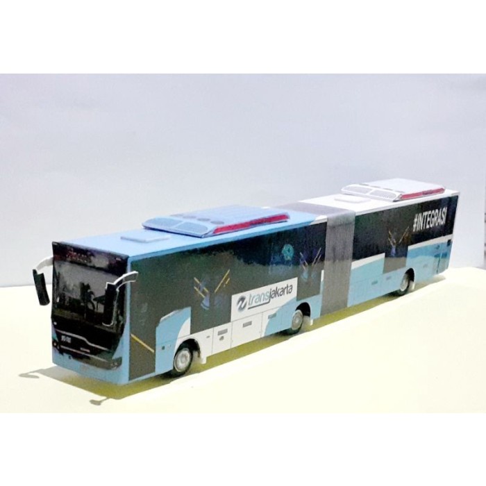 Jual Flash Sale!!! Original Miniatur Papercraft Bus Transjakarta ...
