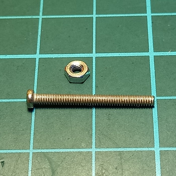 Jual Baut Dan Mur 2Mm M2 X 20Mm Screw Set With Nut | Shopee Indonesia