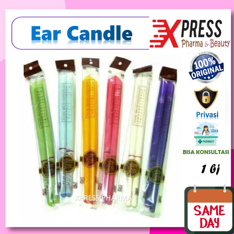 Jual ⚡XPRESS⚡ Ear Candle Pembersih Telinga Indian Original Terapi Lilin ...