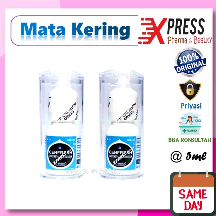 Jual XPRESS ! 5 ml Cendo Cenfresh Tetes Mata Minidose Botol | Shopee ...