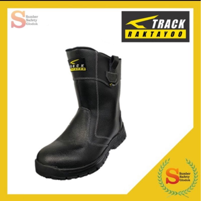 Jual Sepatu safety Track A004 Hitam Original | Shopee Indonesia