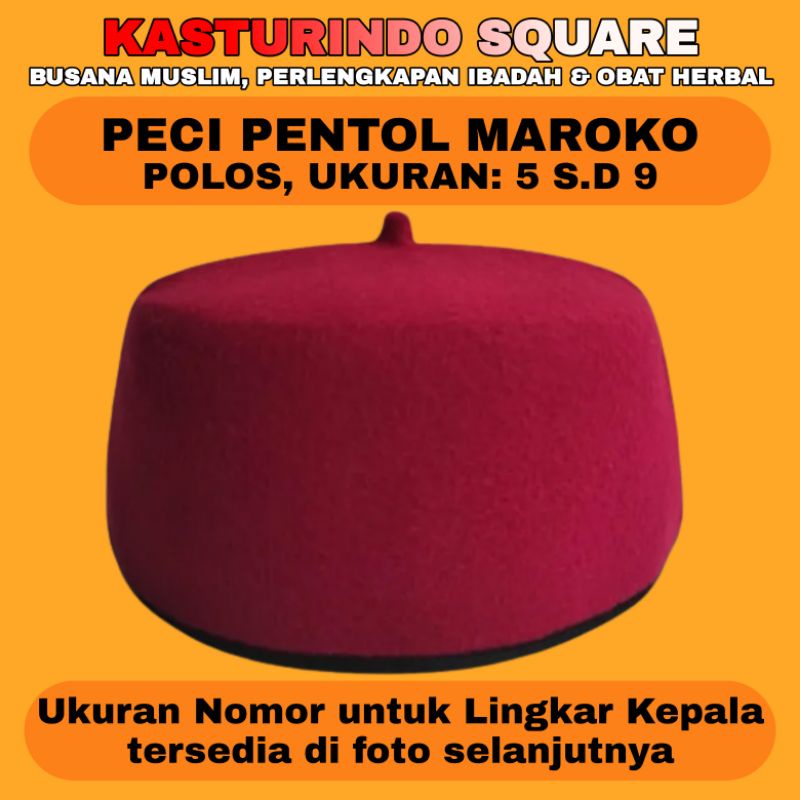 Jual Peci Songkok Kopiah Fez Fes Tarbus Turki Turkey Pentol Pentil Sufi ...