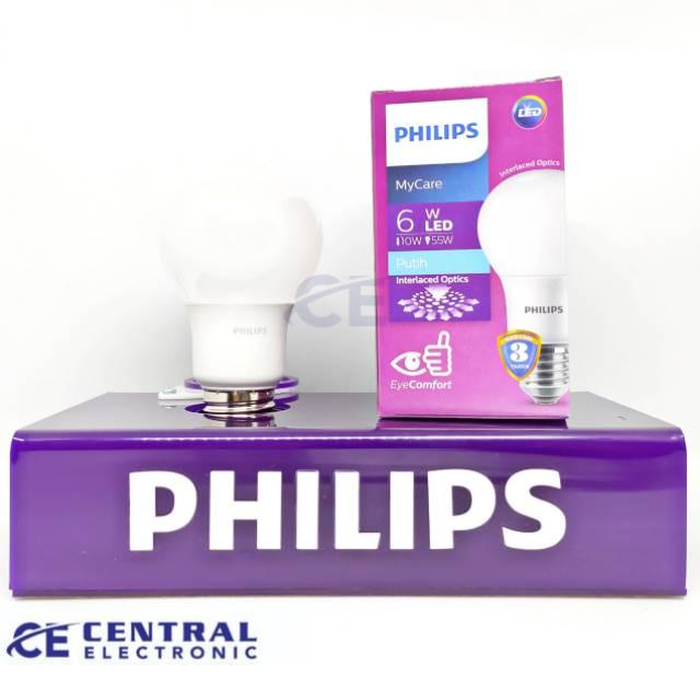 Jual Lampu Philips Led 6w 6 watt / Lampu Led Bulb / Cahaya Putih ...