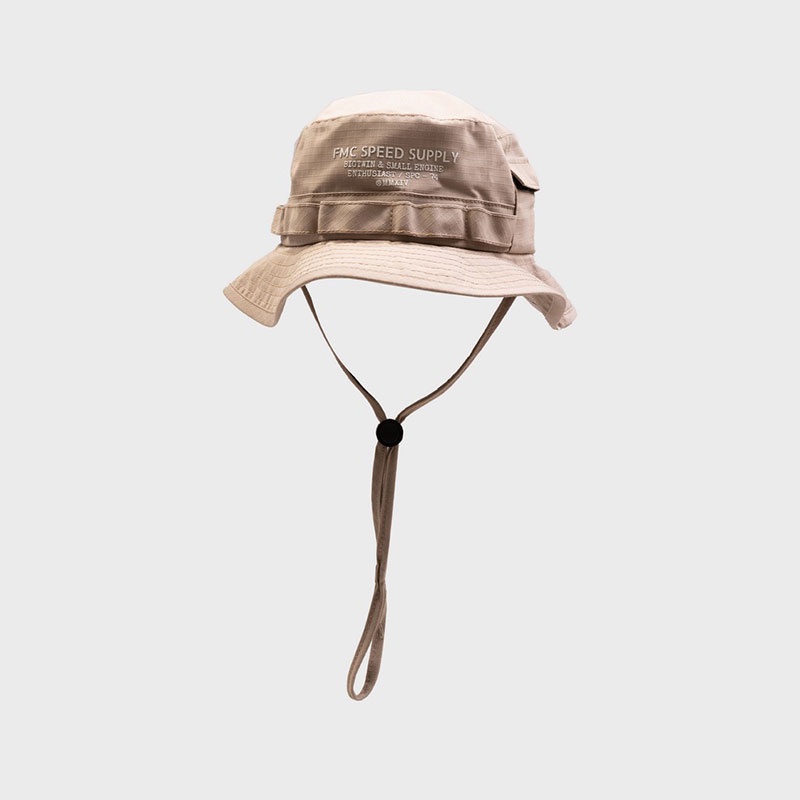 Jual FMC Topi Rimba Tali Serut Outdoor Outfit Warna Cream 030123 ...