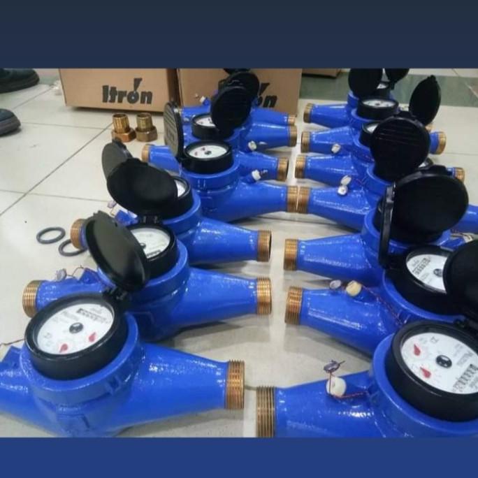 Jual Water Meter Itron 1 Inch | Shopee Indonesia