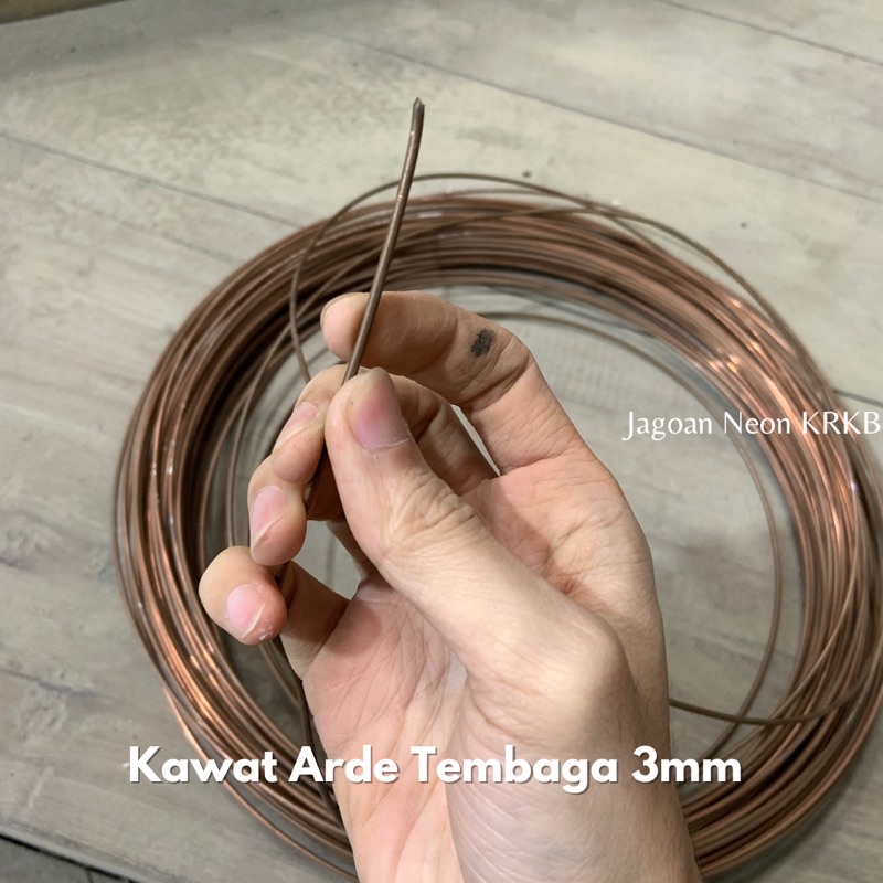 Jual Kawat Arde Ground 2mm / Kawat Arde Tembaga / Kawat Grounding ...