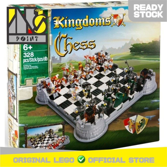Jual LEGO 853373 - Games - LEGO Kingdoms Chess | Shopee Indonesia