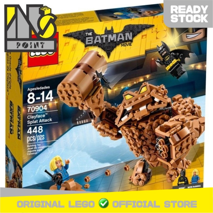 Jual LEGO 70904 - The Lego Batman Movie - Clayface Splat Attack ...