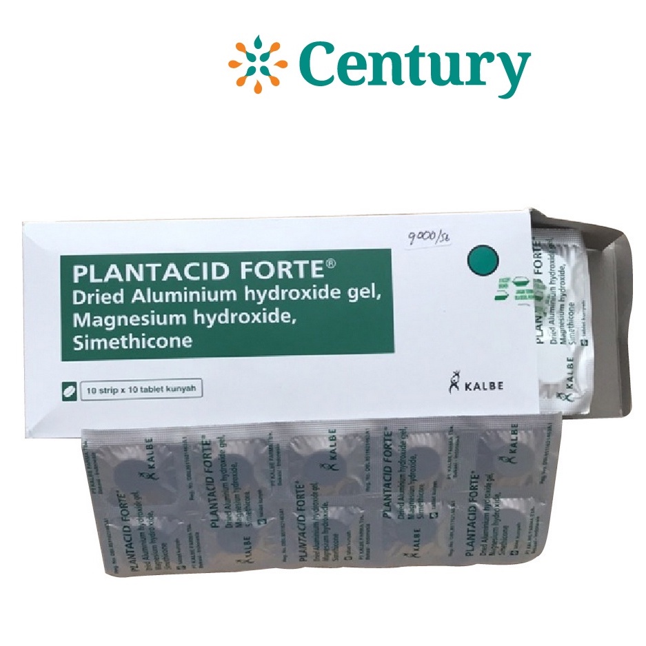 Jual PLANTACID FORTE TABLET 1 STRIP ISI 10 TABLET / MAAG / ASAM LAMBUNG ...