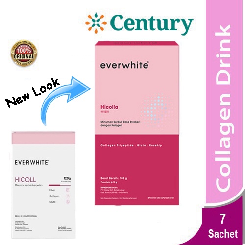 Jual Everwhite Hicolla 7 Sachet @15gr / Collagen / Suplement Kecantikan | Shopee Indonesia