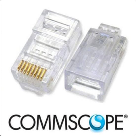 Jual konektor rj45 cat 5e commscope | Shopee Indonesia