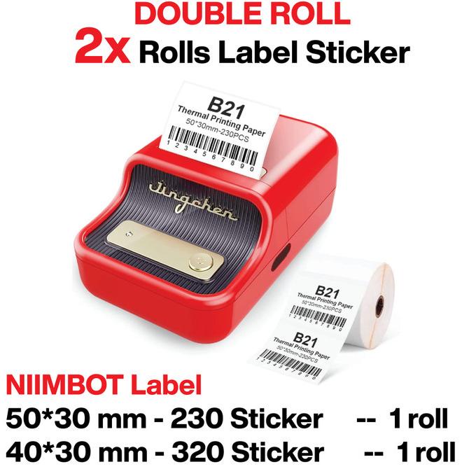Jual Niimbot B21 Thermal Label Bluetooth Printer | Shopee Indonesia