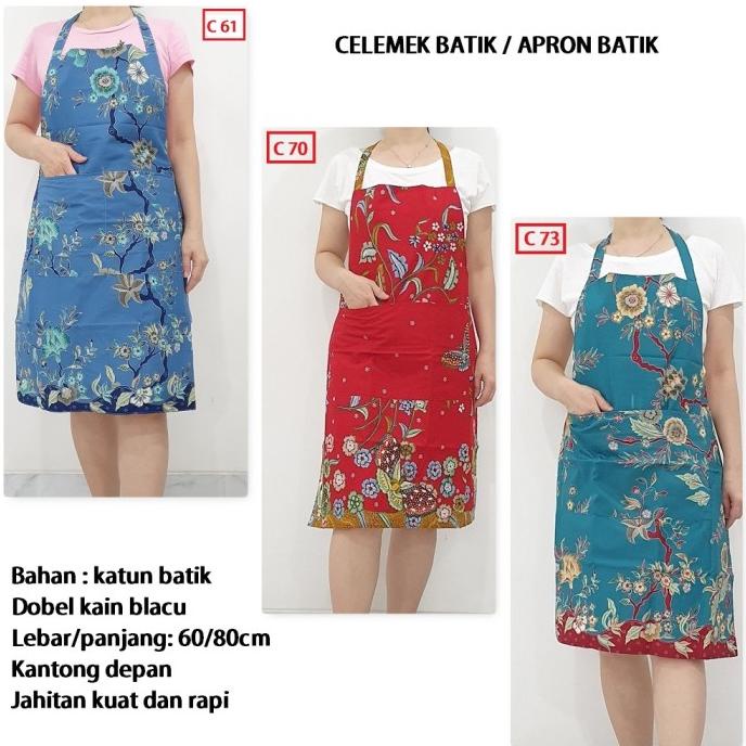 Jual Celemek Batik Apron Batik Motif etnik Tradisional | Shopee Indonesia