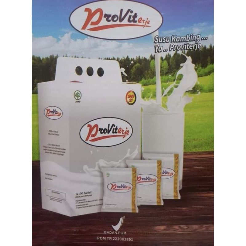 Jual Susu Kambing Provit Plus Royal Jelly(ProvitErje), Susu Kambing ...