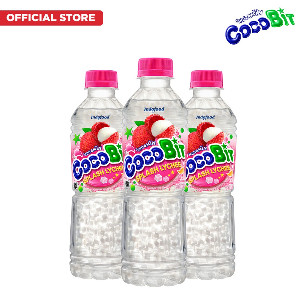 Jual 3 PCS - Fruitamin Cocobit Lychee 350 mL | Shopee Indonesia