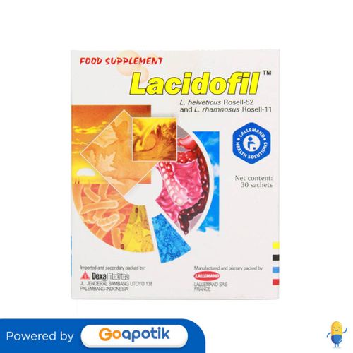 Jual Lacidofil 1 Gram Serbuk Box 30 Sachet | Shopee Indonesia