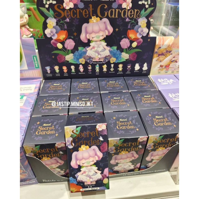 Jual Blind Box 🆕 Figure NANCY Secret Garden Series (1pc Random ...