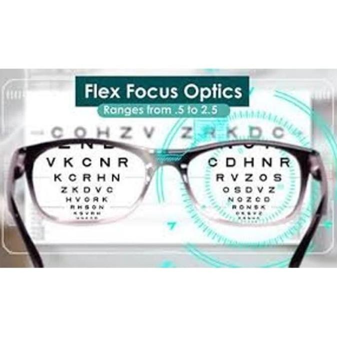 Jual Produk Terbaik] FLEX FOCUS OPTICS Kacamata Baca buku nonton film Fokus Otomatis | Shopee ...