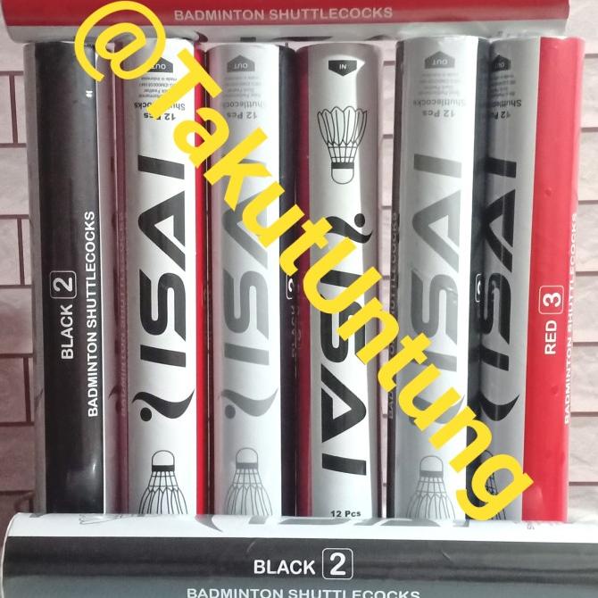 Jual Shuttlecock ISAI Merah Original | Shopee Indonesia