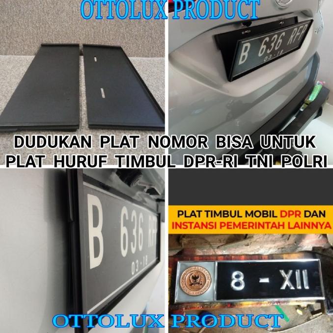 Jual Tatakan plat nomor mobil bisa untuk plat dinas timbul kuningan Dpr-Ri | Shopee Indonesia