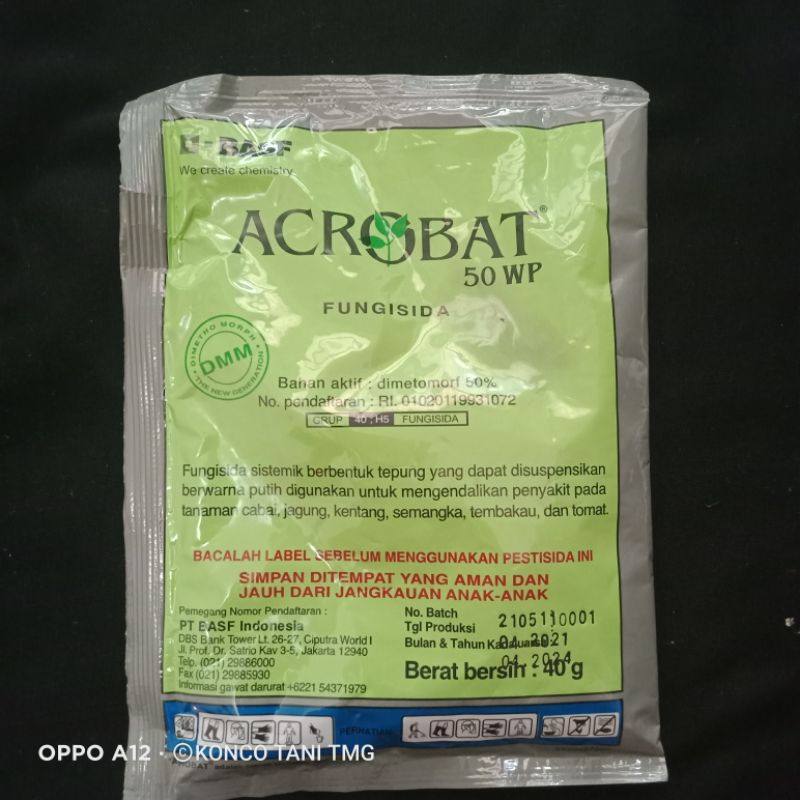 Jual Fungisida Acrobat 50 WP, 40gr | Shopee Indonesia