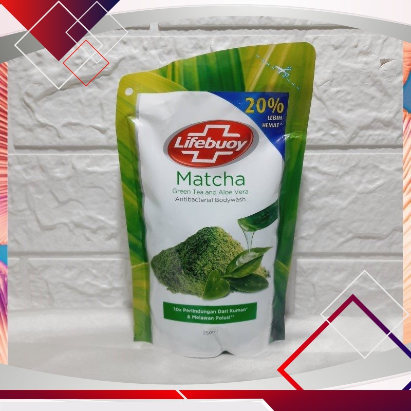 Jual Lifebuoy Refill Body Wash Matcha Green Tea and Aloe Vera 250ml ...