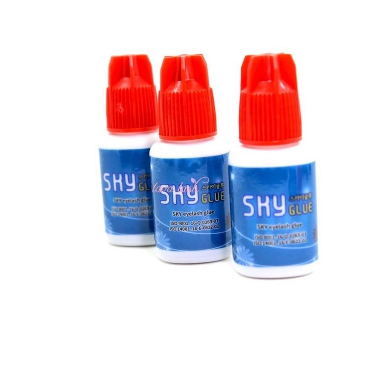 Jual Yang Terbaik Lem Sky Merah sky Glue s+ original korea eyelash ...