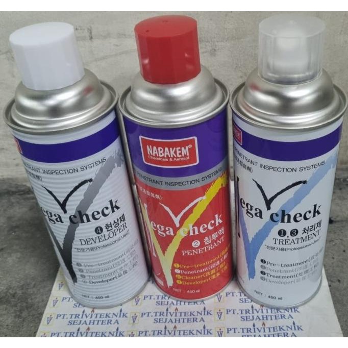 Jual PROMO dye penetrant inspection ndt nabakem mega check,pendeteksi ...