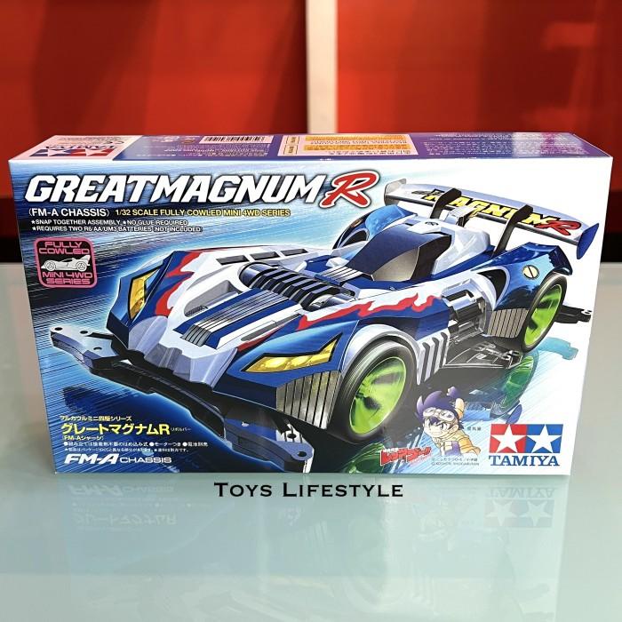 Jual Mainan Rakit Mobil Tamiya Mini 4WD - Great Magnum R (ORIGINAL ...