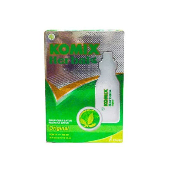 Jual Komix Herbal Original Membantu Meredakan Batuk Berdahak (15 ml ...