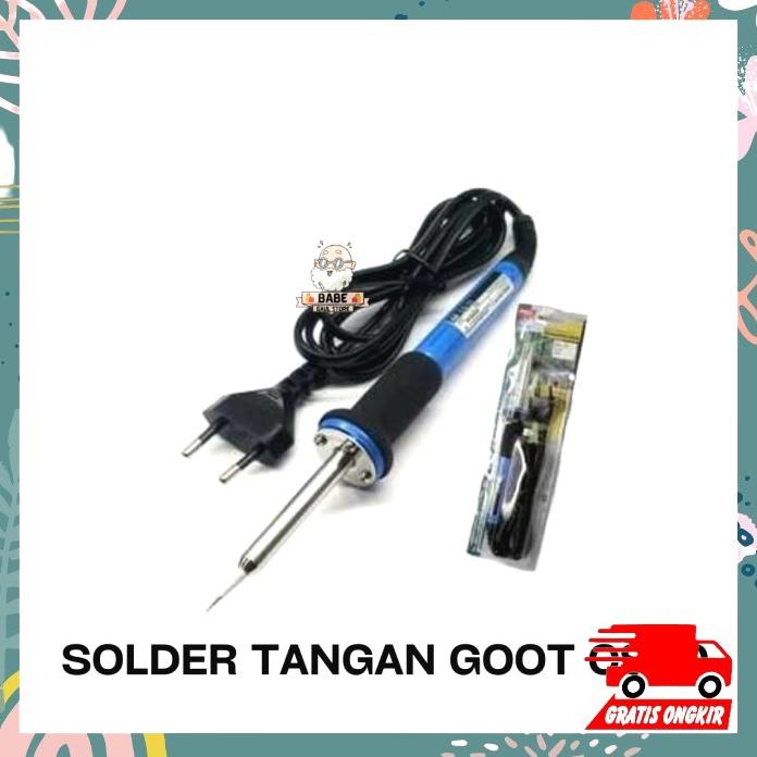 Jual Solder Tangan Goot Cs-30 Soldering Iron Listrik Cs30 25W | Shopee Indonesia