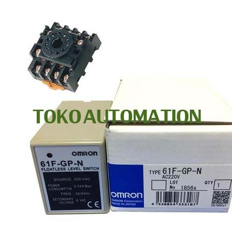 Jual BERGARANSI - 61F-GP-N 61F-GP N 220VAC FLOATLESS LEVEL SWITCH WITH ...