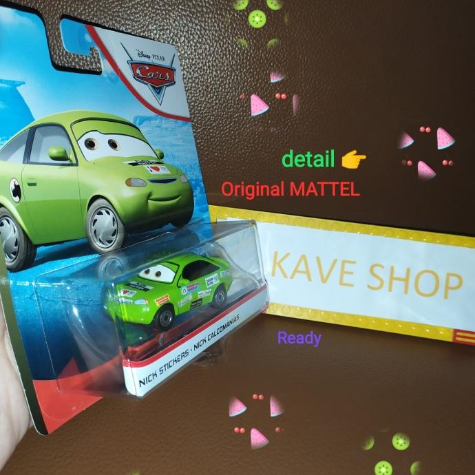 Jual Cars Disney Pixar MATTEL : NICK STICKERS | Shopee Indonesia