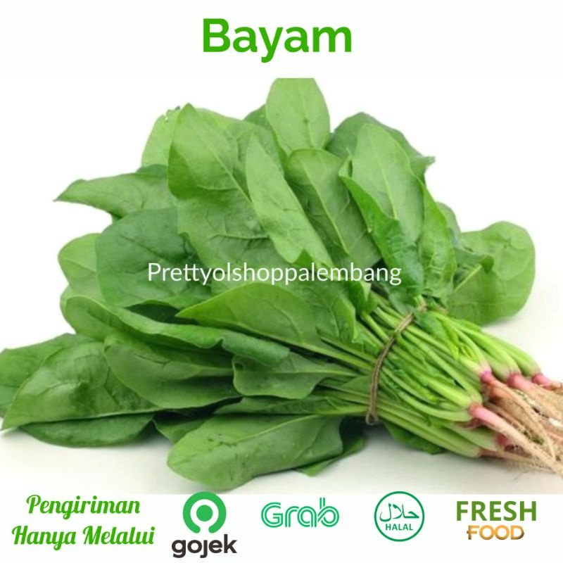Jual [PALEMBANG] BAYAM 1 IKAT - SAYUR BUAH IKAN SEGAR ONLINE PRETTY ...