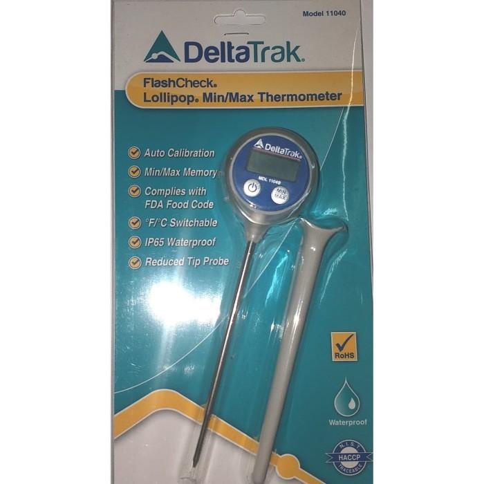 Jual Terlaris Deltatrak Flashcheck Lollipop Min/Max Thermometer 11040 ...